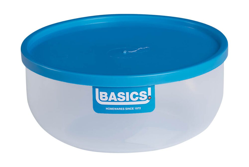 Basics Extra Small Round Bowl & Lid 500mℓ - Buzz Trading 104